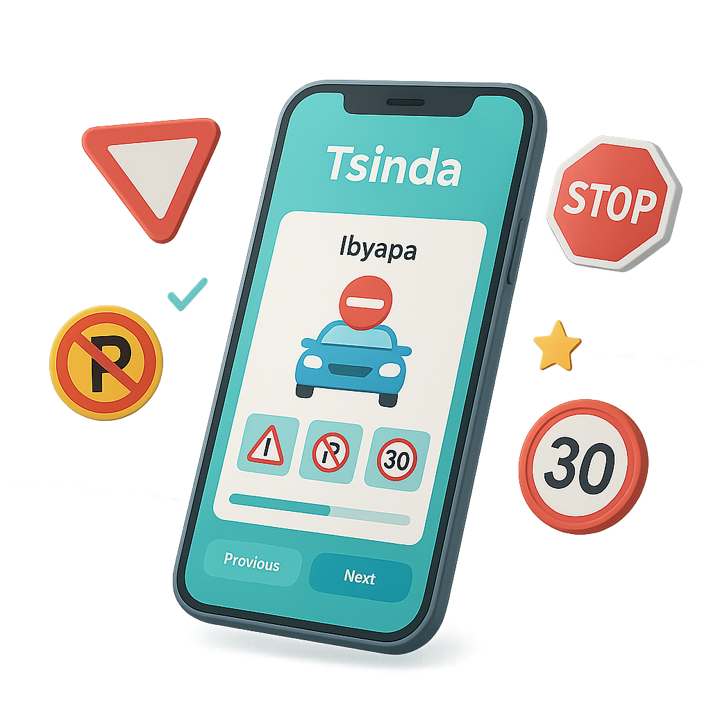 Ibyapa y'umuhanda Rwanda - Ibyapa Bitegeka, Biburira, Bibuza | Tsinda